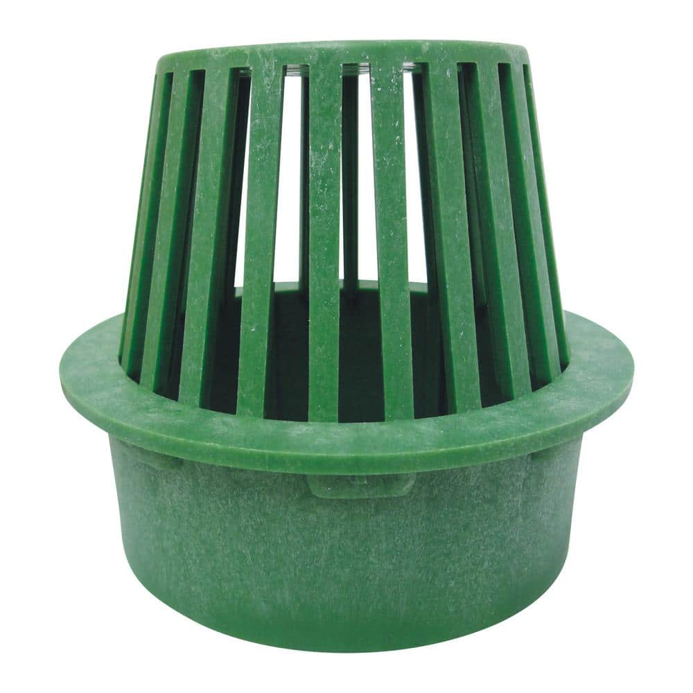 RELN 6 in. Atrium Green Grate 000214 - The Home Depot
