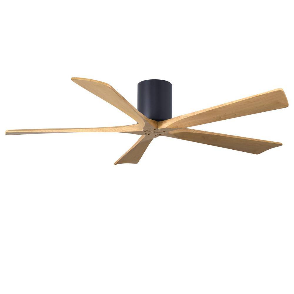 Matthews Fan Company Irene-5H 60 in. 6 fan speeds Ceiling Fan in Black ...