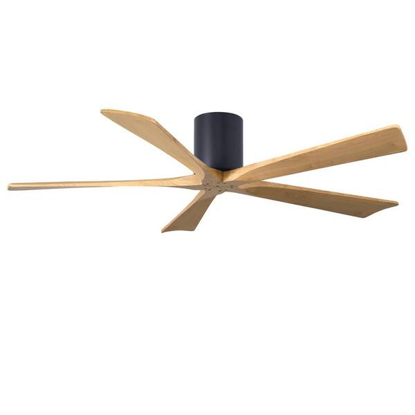 Matthews Fan Company Irene-5H 60 in. 6 fan speeds Ceiling Fan in Black ...