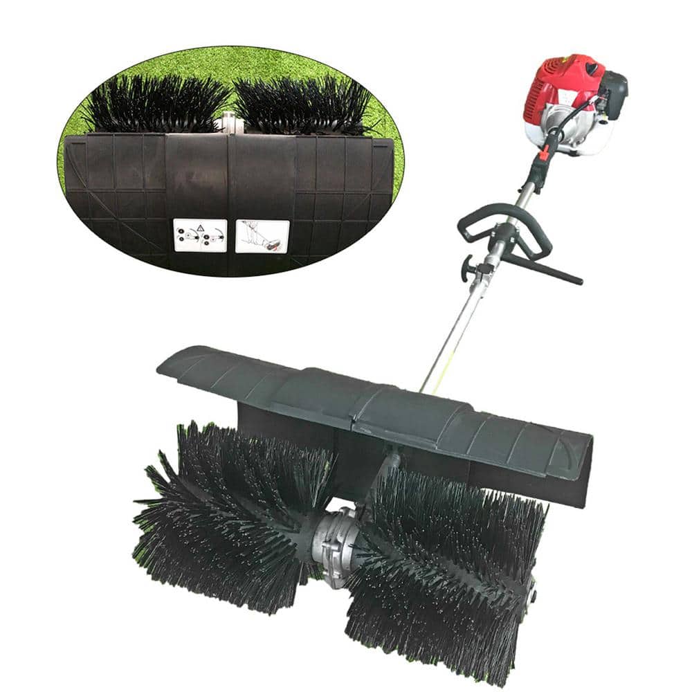 YIYIBYUS 2.3 HP Powerful Handheld Cleaning Sweeper Power Lawn Sweeper ...