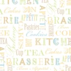 Norwall Kitchen Spot Vinyl Strippable Roll Wallpaper (Covers 56 sq. ft ...