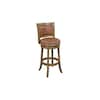 Boraam Augusta 26 in. Swivel Caramel/Distressed Sandrift Wood Kitchen ...