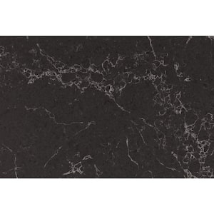 VIATERA Quartz Countertop Sample in Nocturne LG-M006-VT - The Home Depot