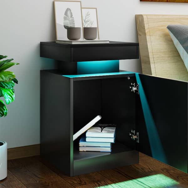 Bedside cabinets with lights store