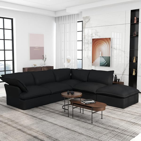 Cloud couch black store