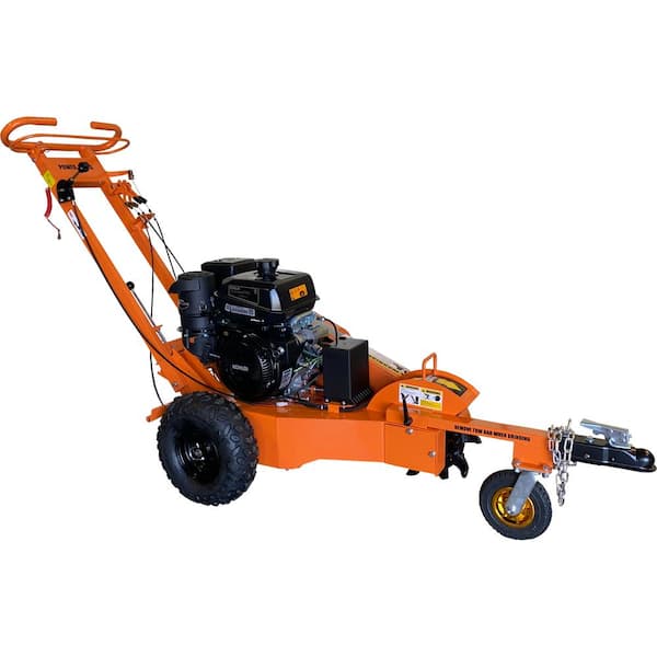 Power King 11 in. 14 HP Kohler Gas Powered Stump Grinder Power King 11 in. 14 HP Kohler Gas Powered Stump Grinder
