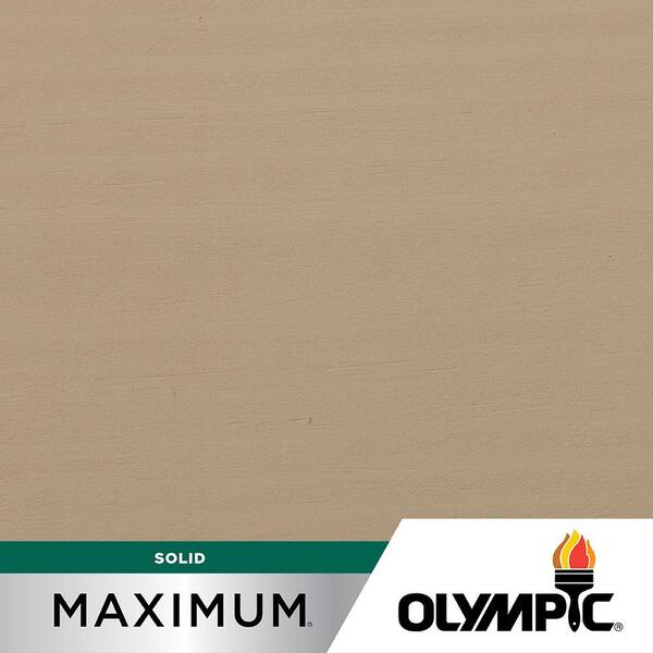 Olympic Maximum 1 gal. SC-1038 Heather Solid Color Exterior Stain and ...