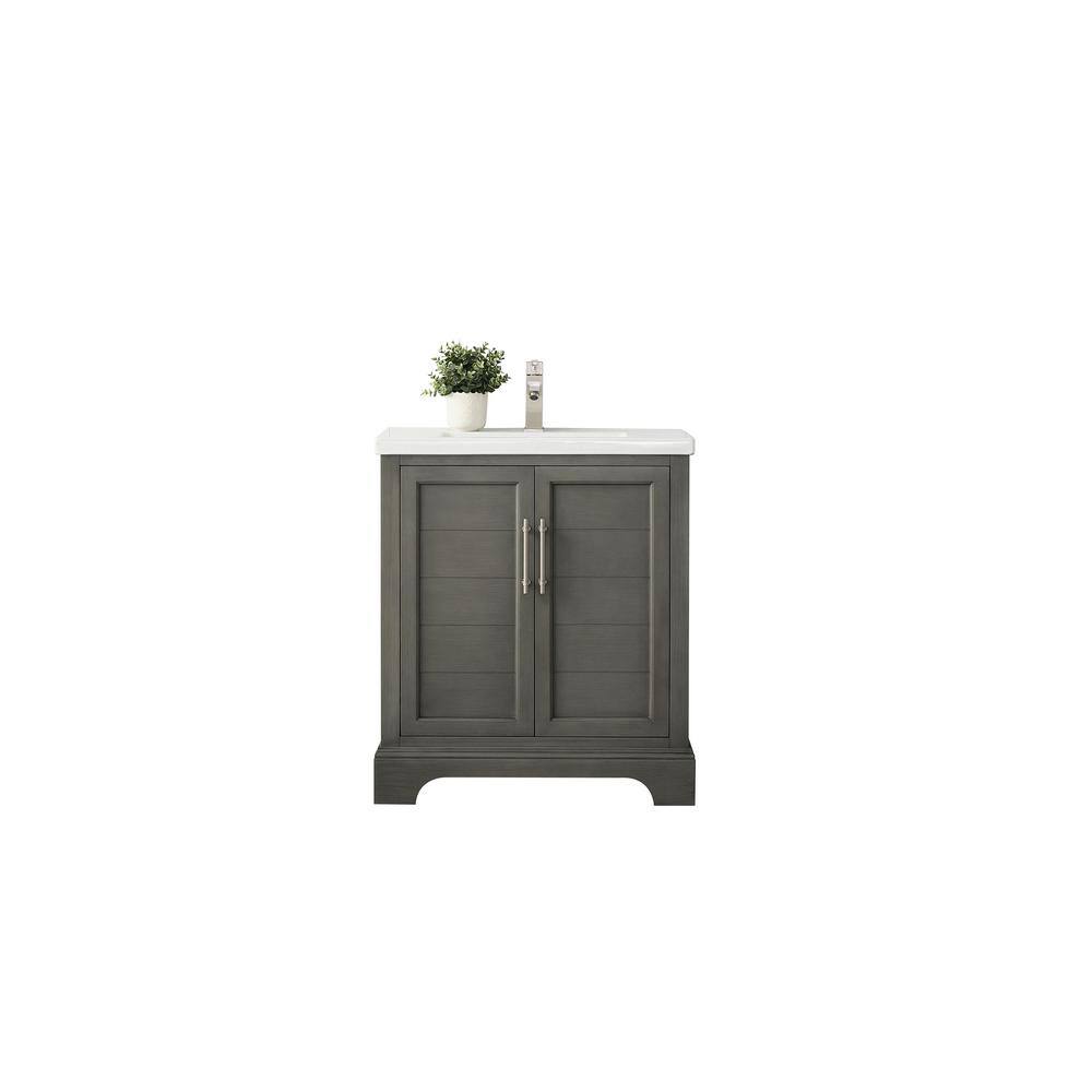 Vanity Art Vannes 30 in. W x 18 in. D x 34.5 in. H Bathroom Vanity in ...