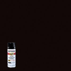 Rust-Oleum Stops Rust 12 oz. Protective Enamel Flat Black Spray Paint ...