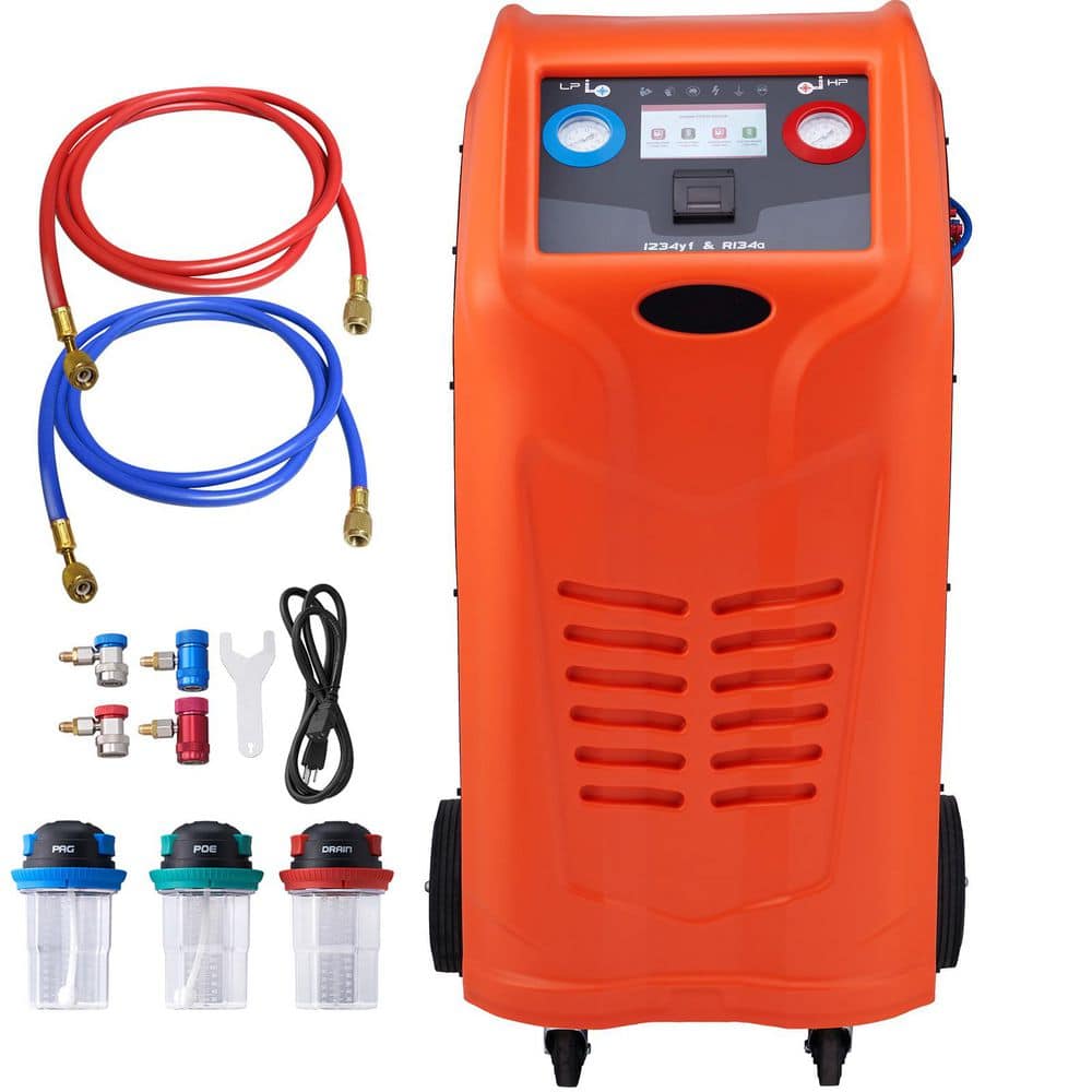 SKYSHALO Fully Automatic Refrigerant Recovery Machine for R134A+R1234YF ...