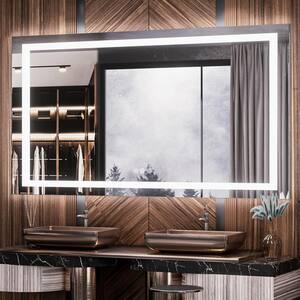 Have a question about TETOTE 48 in. W x 36 in. H Rectangular Frameless LED Light Anti-Fog Wall ...