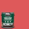 BEHR PREMIUM 1 gal. #150B-6 Firecracker Low-Lustre Enamel Interior ...