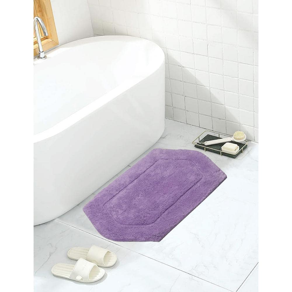 HOME WEAVERS INC Waterford Collection 100% Cotton Tufted Non-Slip Bath ...