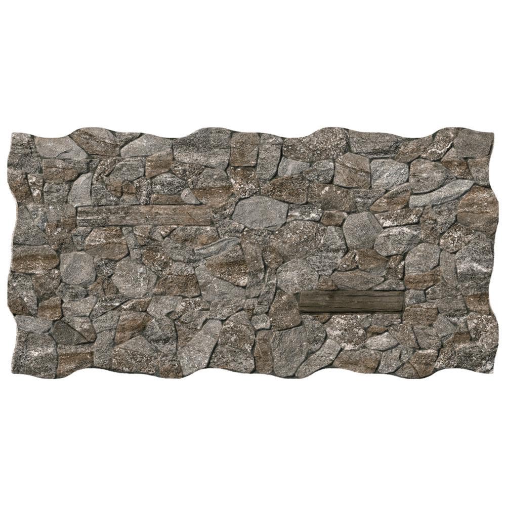 Merola Tile Caldera Castle Antic Canto 6-1/4 in. x 12-1/2 in. Porcelain ...