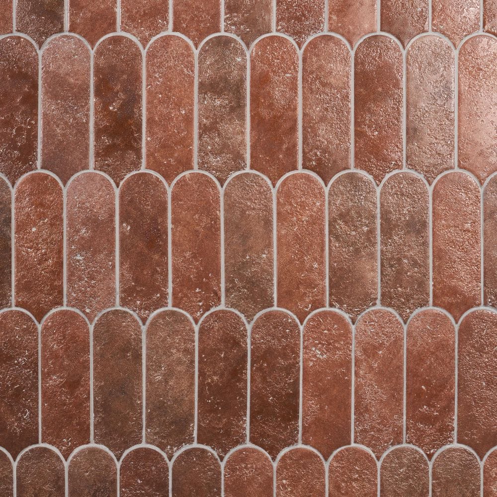Ivy Hill Tile Aerial Canyon Terracotta 2.83 in. x 7.68 in. Textured ...