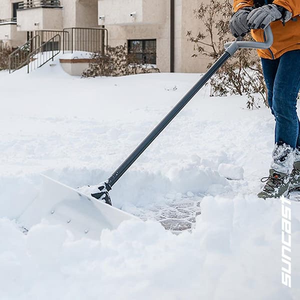 Reviews for Suncast 52 in. Steel Handle Steel Blade Snow Pusher | Pg 1 ...