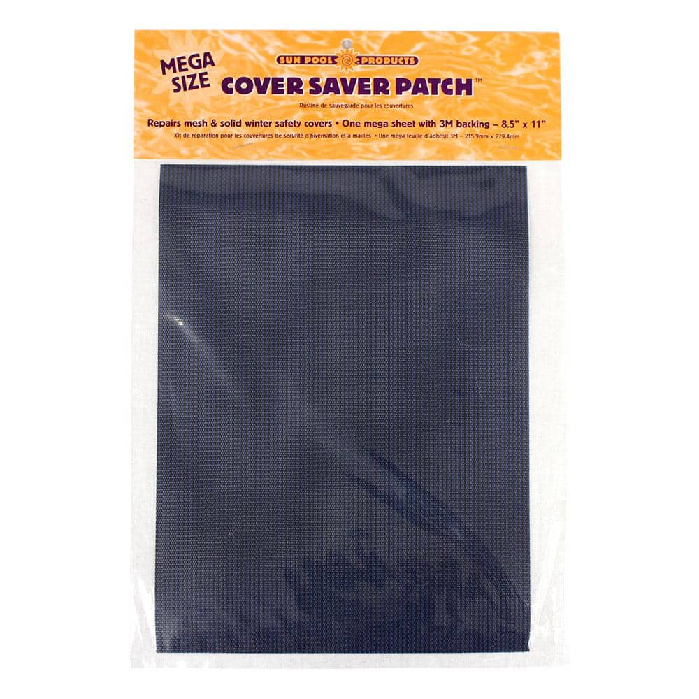 Blue Swimming Pool Safety Cover Mega Patch Kit MP-1BLU - The Home Depot