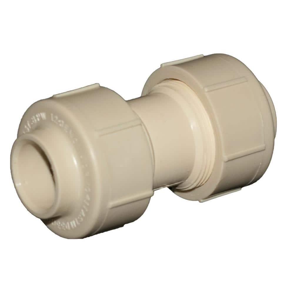 Reviews for 1/2 in. CPVC Mechanical x Mechanical Universal Coupling ...