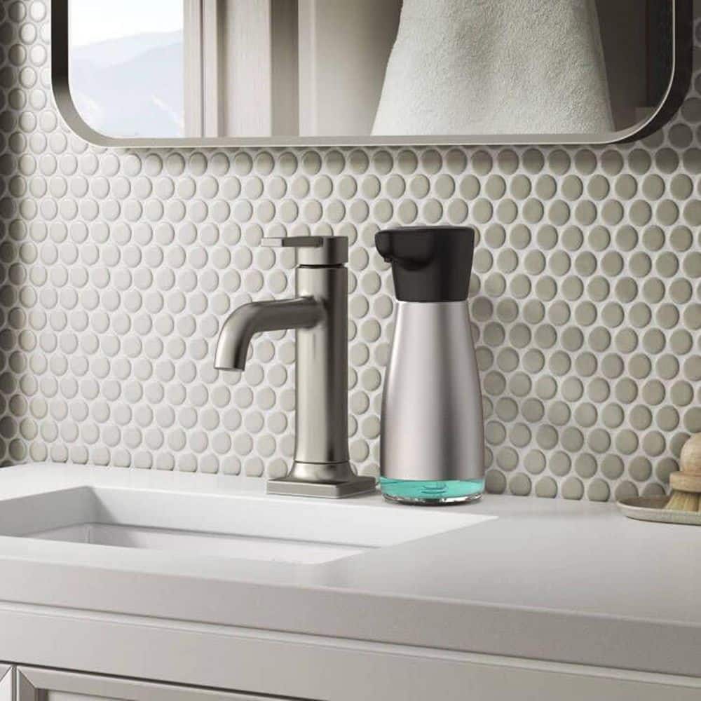 Anqtovp Spot Resist Stainless Finish Soap Dispenser Lotion Dispenser ...