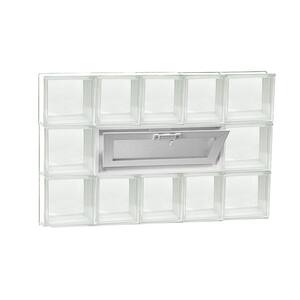 Clearly Secure 31 in. x 21.25 in. x 3.125 in. Frameless Vented Clear ...