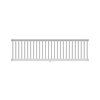 RDI Finyl Line 10 ft. x 36 in. H T-Top Level Rail Kit in White 73019516 ...