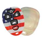 Car Keys Express Car Remote Replacement Case - GM 5 Button Black Shell ...