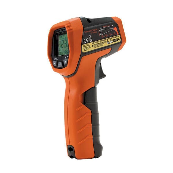 Klein Tools Infrared Temperature Gun, Dual Laser 12:1 IR Thermometer ...