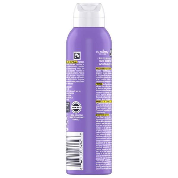 OFF! Clean Feel Picaridin Mosquito Repellent, Everyday Aerosol Bug ...