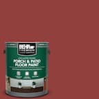 BEHR PREMIUM 1 gal. #BIC-49 Red Red Red Low-Lustre Enamel Interior ...