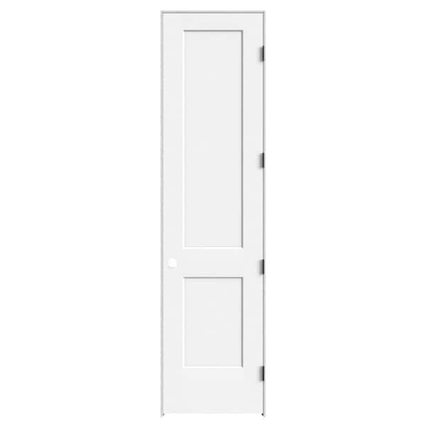 Masonite 24 in. X 96 in. 2-Panel Logan Left-Hand Hollow Core Single ...