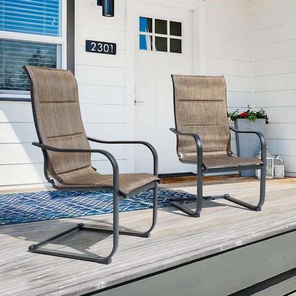 Sling motion patio chairs store