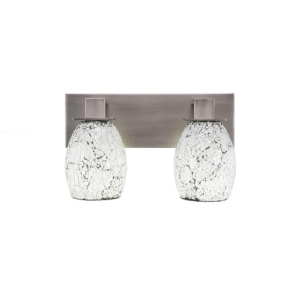 Aspen 6.25 in. 1-Light Graphite Vanity Light 5R82GP4165 - The Home Depot