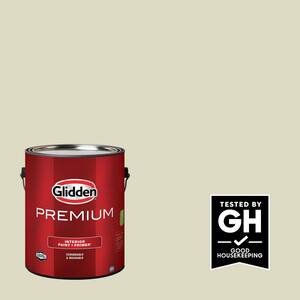 Glidden Premium 1 qt. PPG1114-2 River Reed Satin Interior Latex Paint ...
