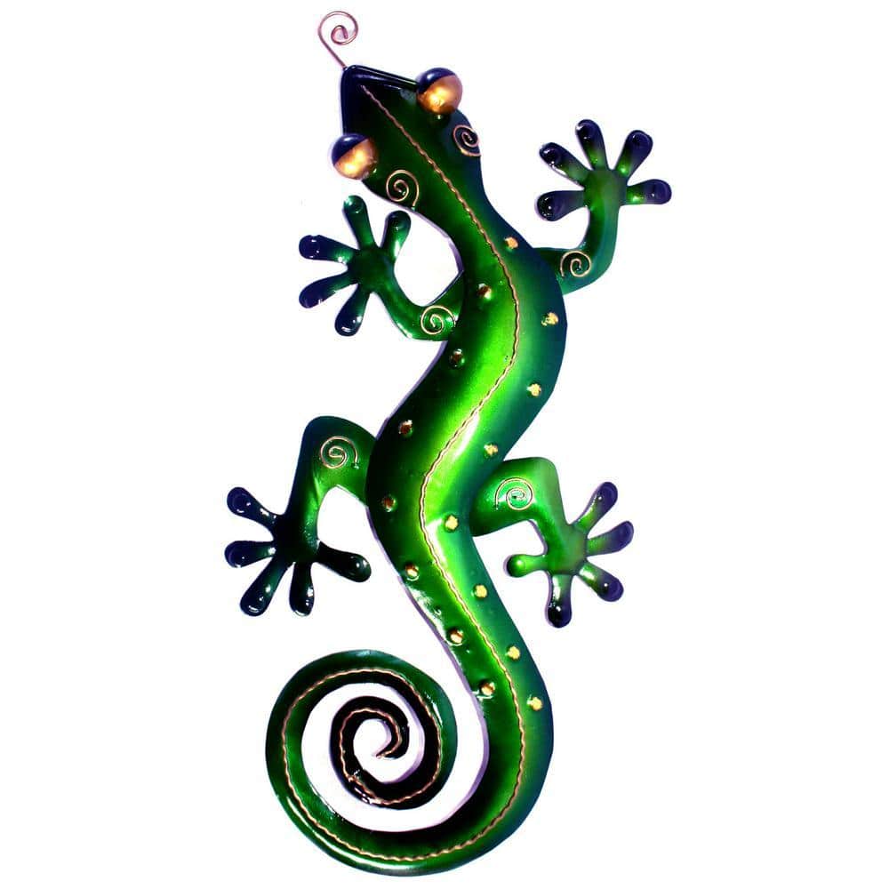 Reviews for D-ART COLLECTION INC Iron Green Gecko Wall Decor Small | Pg ...