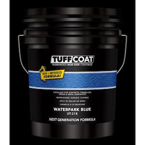 TUFF COAT UT-212 5-Gl Medium Blue Interior/Exterior, Concrete/Wood ...