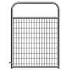 Ranch Master 3 ft. x 4 ft. 2 in. Gray Powder-Coat Wire Filled Tube Gate ...
