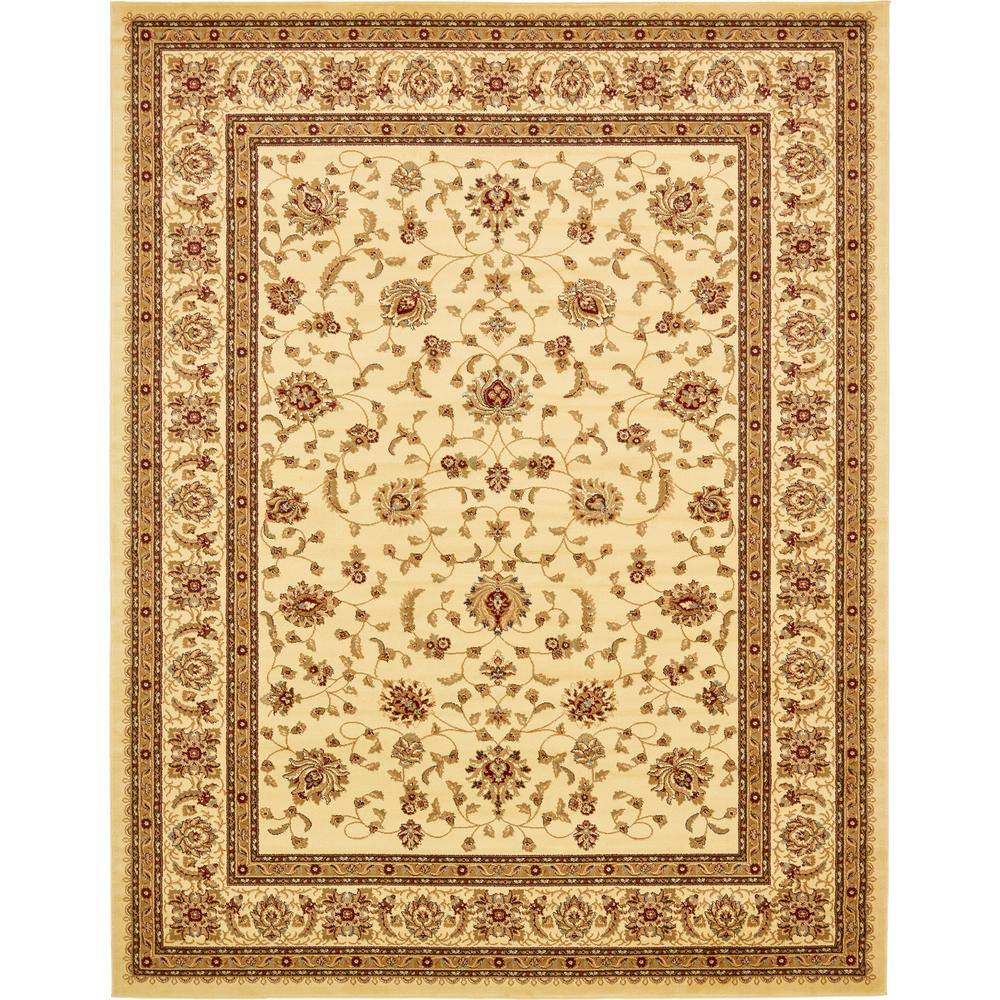 Unique Loom Voyage St. Louis Ivory 10' 0 x 13' 0 Area Rug 3132938