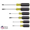 Klein Tools 6-Piece Assorted Screwdriver Set - Cushion Grip Handles ...