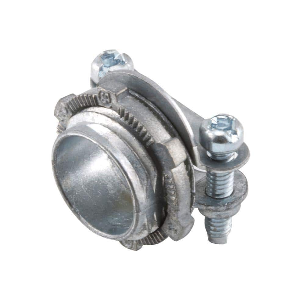 RACO Non-Metallic 1/2 in. Sheathed Cable Connector (100-Pack) 2711CP ...