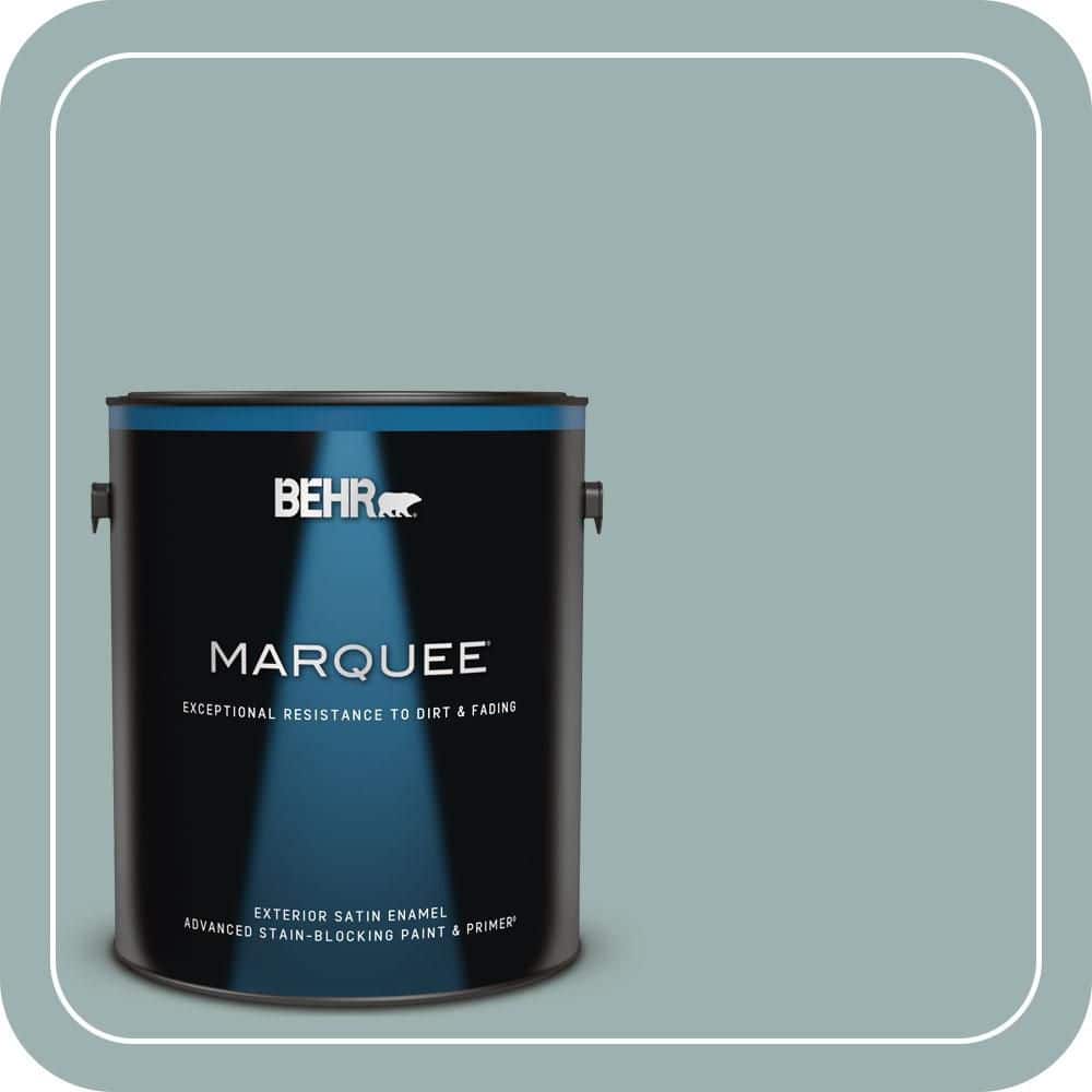 BEHR MARQUEE 1 gal. #PPF-36 Veranda Charm Satin Enamel Exterior Paint ...