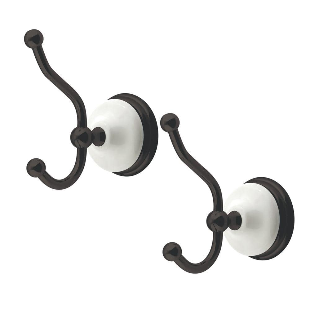 Kingston Brass Victorian Single Robe Hook in Oil Rubbed Bronze (2-Pack ...