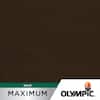 Olympic Maximum 1 gal. Oxford Brown Solid Color Exterior Stain and ...