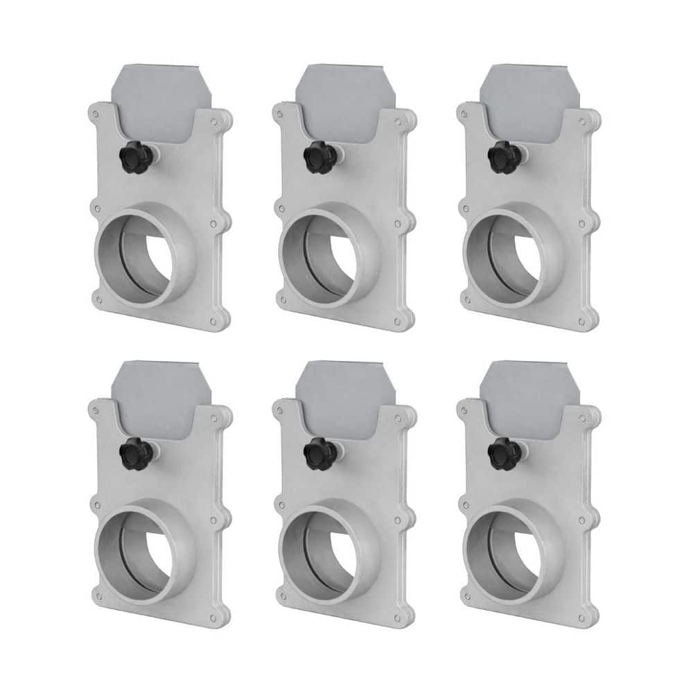 ‎POWERTEC 2-1/2 in. Blast Gate for Vacuum/Dust Collector, Dust ...
