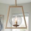 Uolfin Modern Brass Gold Geometric Pendant Light, Naomi 1-Light ...