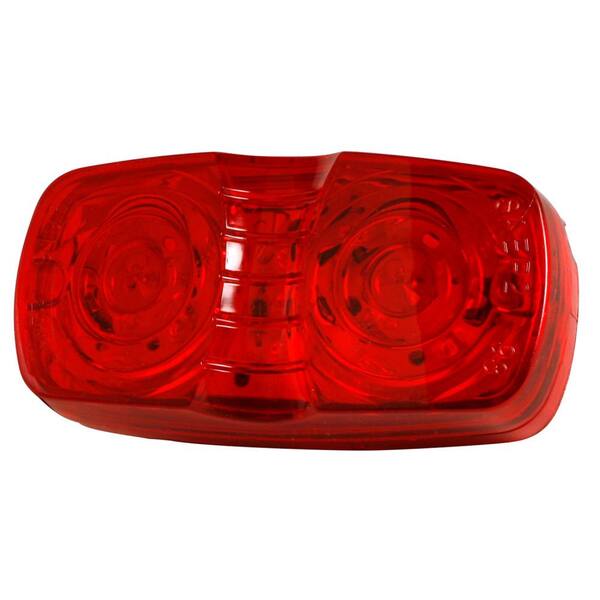 Hi Count Square-Corner 13-Diode LED Clearance Marker Light-Red G4602 ...