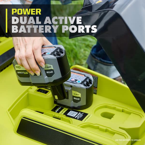 RYOBI ONE+ HP 18V Brushless 20 in. Cordless Walk Behind Self Propelled ...