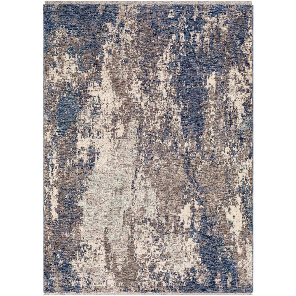 Livabliss Jazmin Navy 8 ft. x 10 ft. Indoor Area Rug S00161056268 - The ...