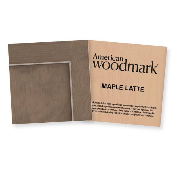 American Woodmark 3-3/4-in. W x 3-3/4-in. D Finish Chip Cabinet Color ...