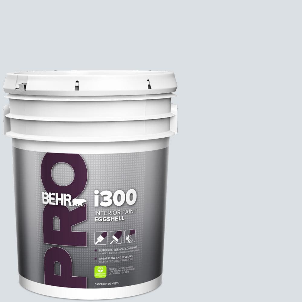 BEHR PRO 5 gal. #MQ3-26 Mainsail Eggshell Interior Paint PR33005 - The ...
