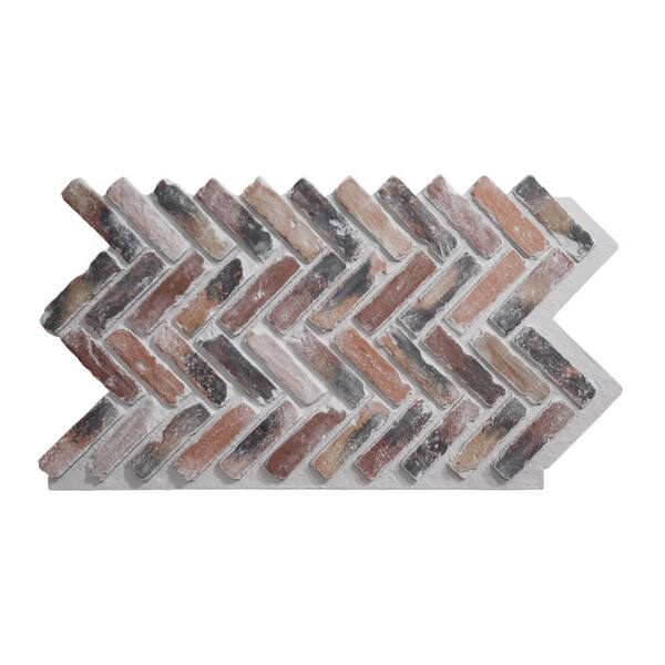 Ekena Millwork Everstone Cobblestone 23.75 in. x 48 in. Urethane ...